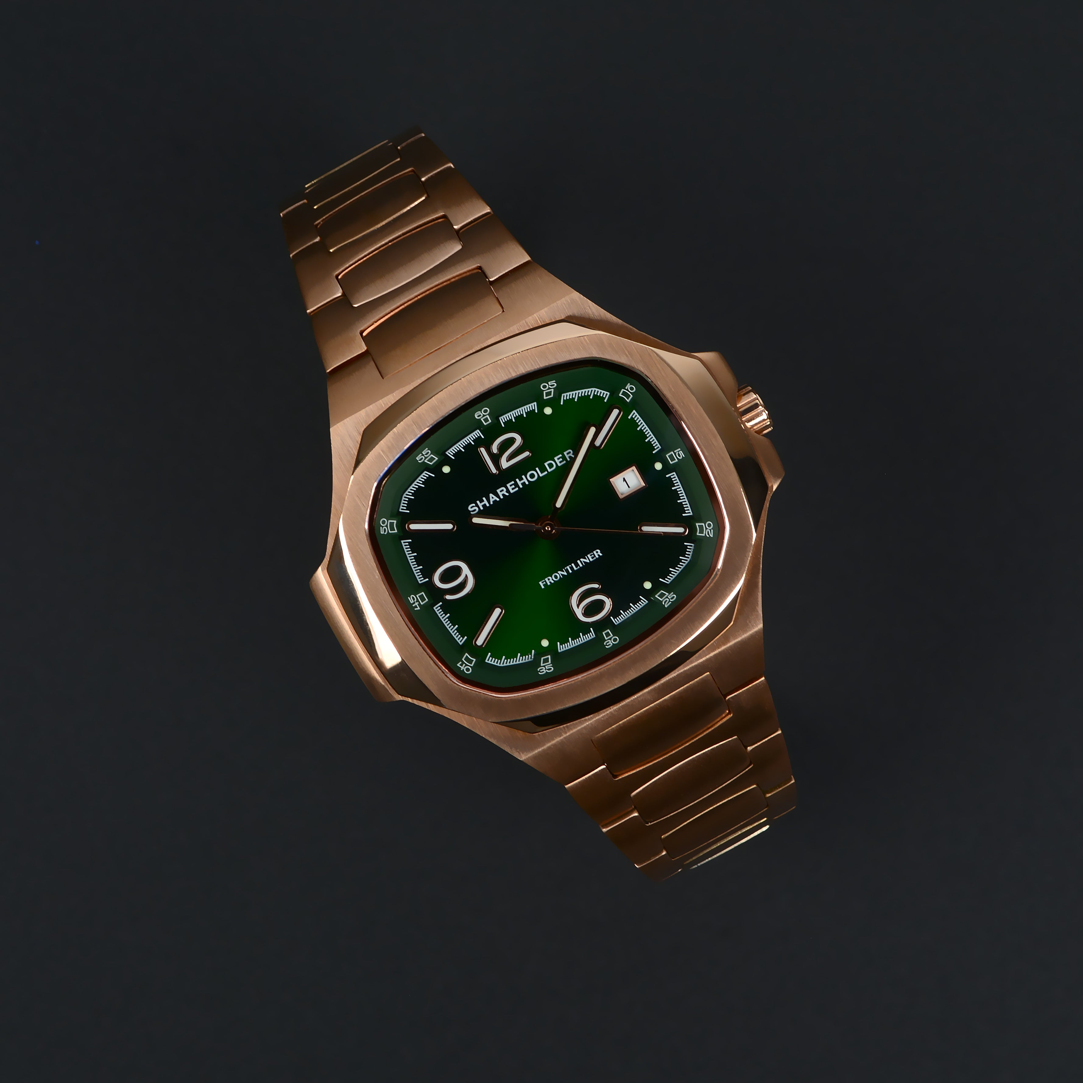 Frontliner Stainless Steel Royal Green – Shareholder Watches
